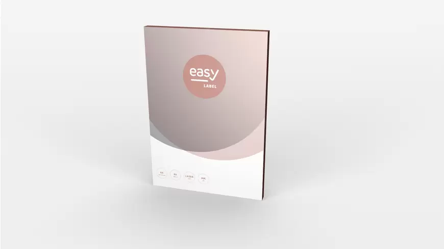 LCI-Etiketten "easy LABEL" rund weiß FSC®-zertifiziert