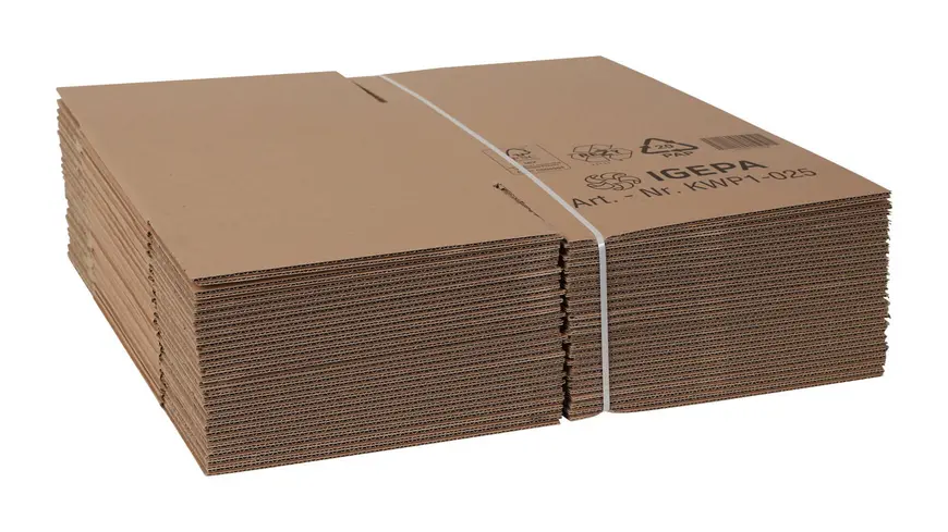 Faltkarton 250 x 250 x 250 mm 1.20 B stabil & vielseitig FSC®