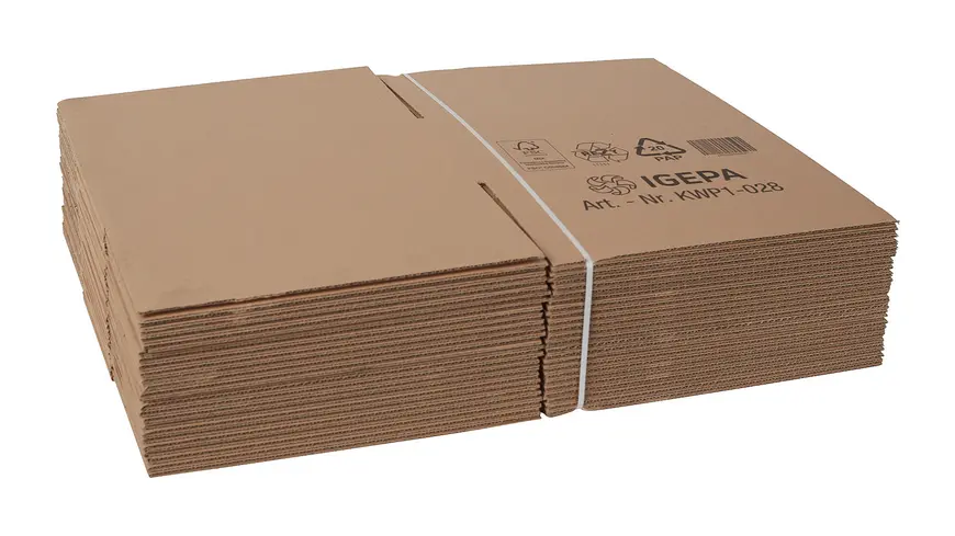 Faltkarton 300 x 300 x 150 mm 1-wellig FSC®-zertifiziert