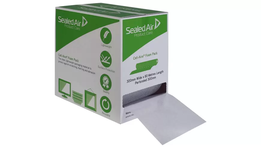 Schaumfolie in Spenderbox kaufen | packster.de