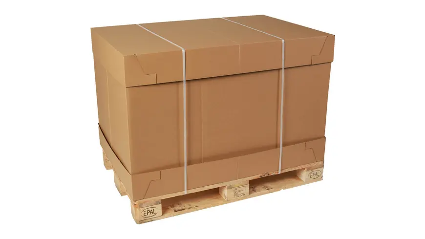 Wellpapp-Container 1200×800×800 mm – 3-teilig & extra stabil