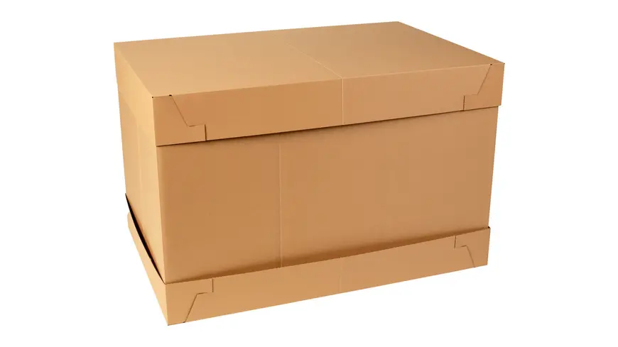Wellpapp-Container 1200×800×800 mm – 3-teilig & extra stabil